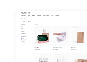 Personalised packaging | Shop | Packhelp